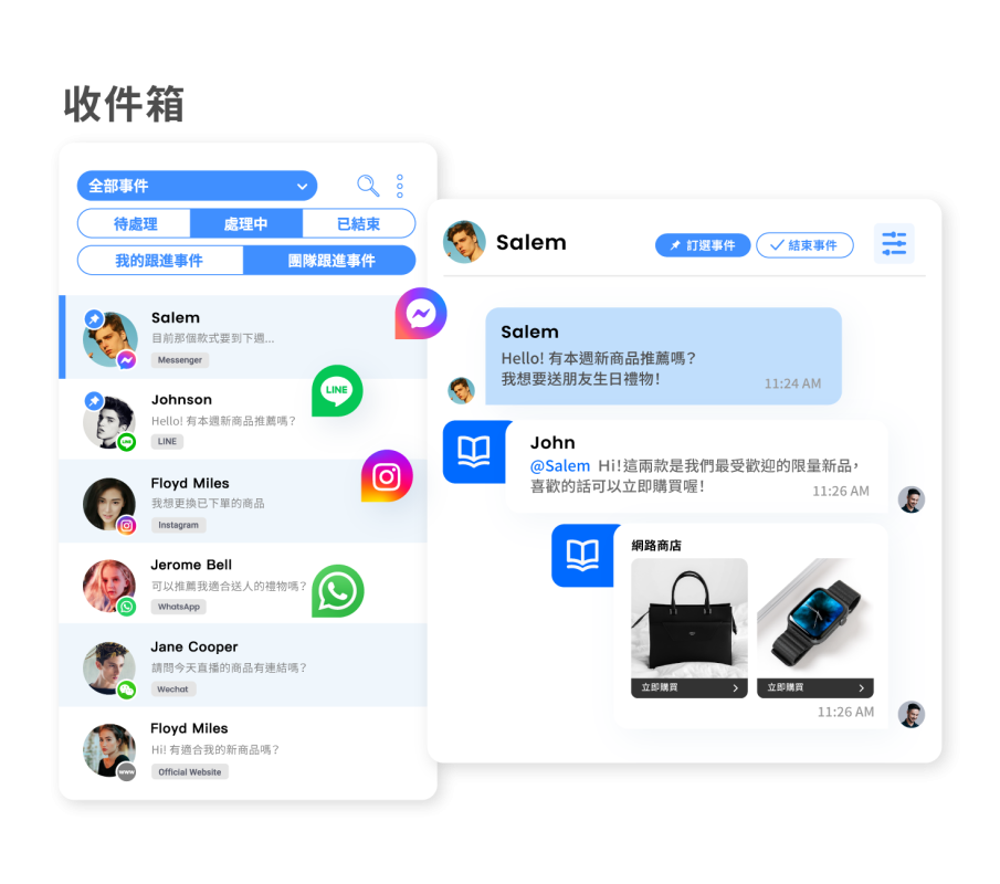Omnichat AI 對話商務平台｜自動化對話營銷｜全渠道客服整合