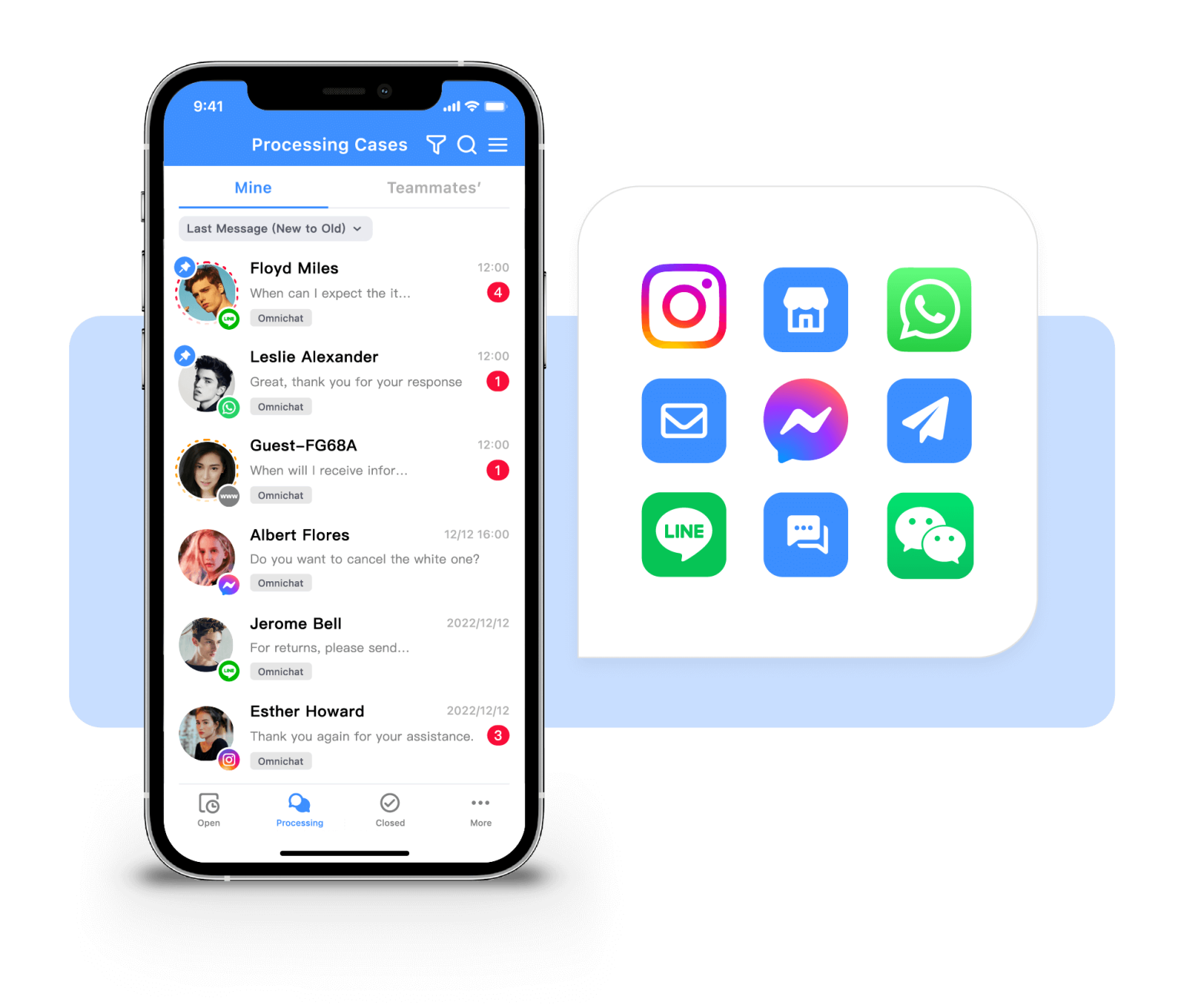 In-app Live Chat Customer Support｜Omnichat