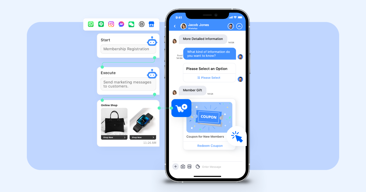 WhatsApp Chatbot & Customer Service Automation｜Omnichat