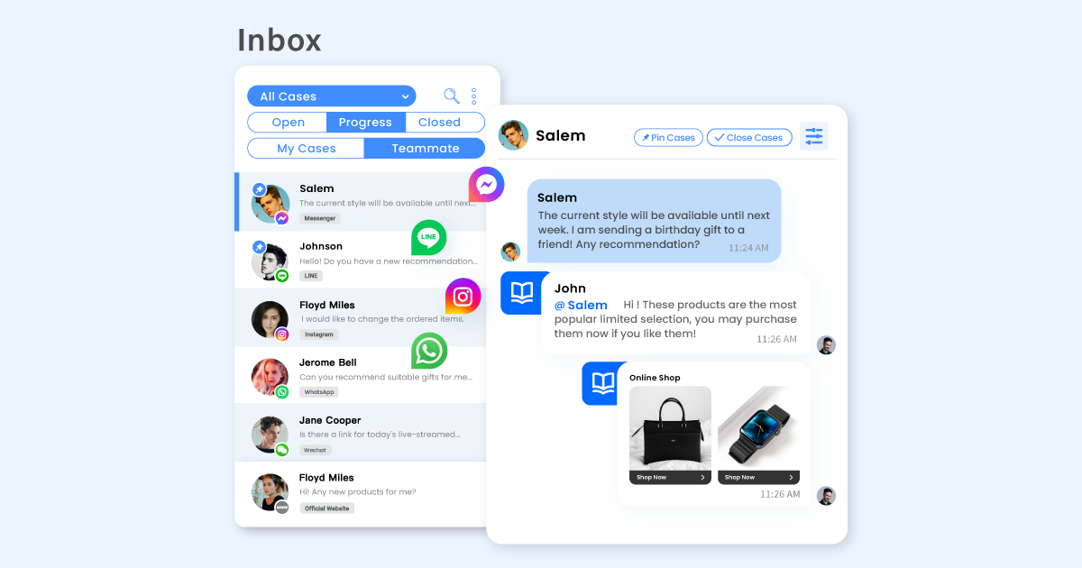 Saved Replies｜Quick Access to answers of FAQ｜Omnichat