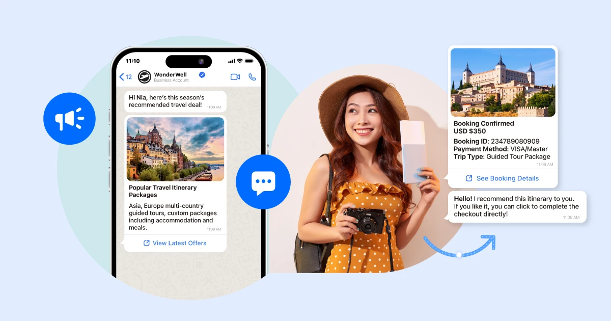 Omnichat Travel Chat Commerce │ Capture More Bookings & Loyalty｜Omnichat